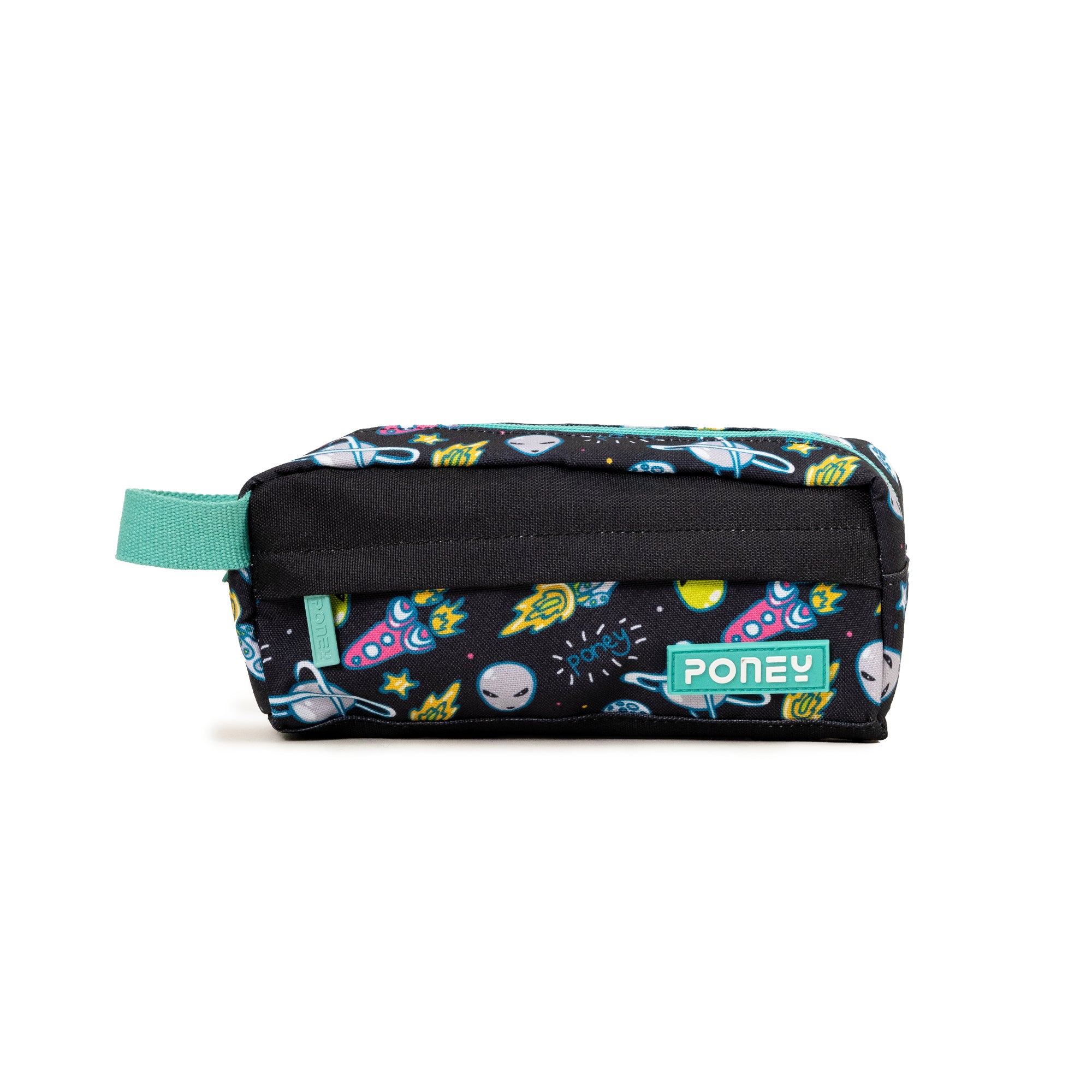 Poney Boys Black Space Alien Pencil Case KB040 – Poney Group