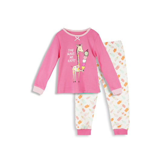 Poney Girls Fuchsia Loungewear PLG35 – Poney Group