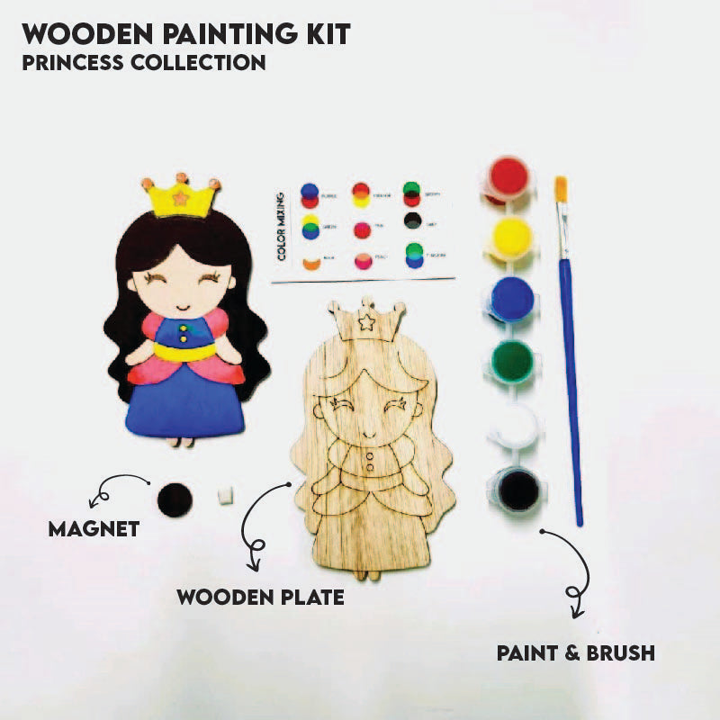 Wooden Princess Painting Kit – Poney Group